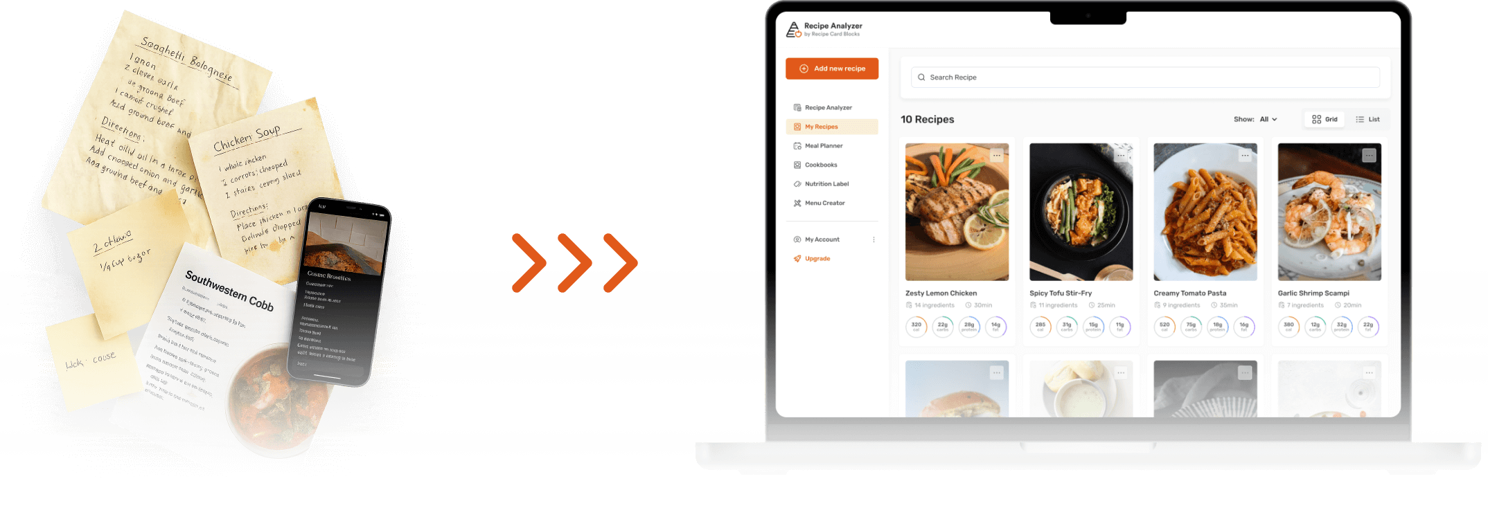 Free Recipe Analyzer - Calculate Calories and Nutrition Facts