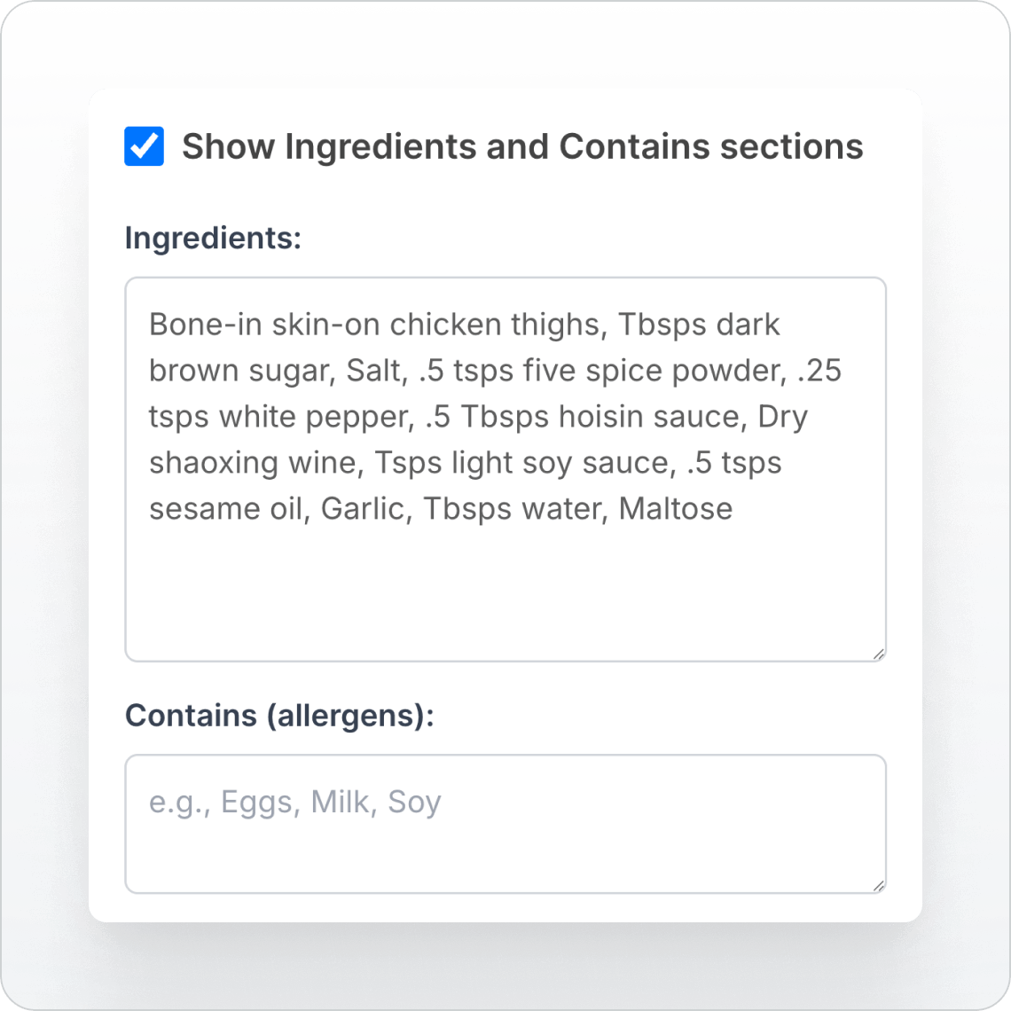 Free Nutrition Facts Label Generator | Create FDA Labels Fast