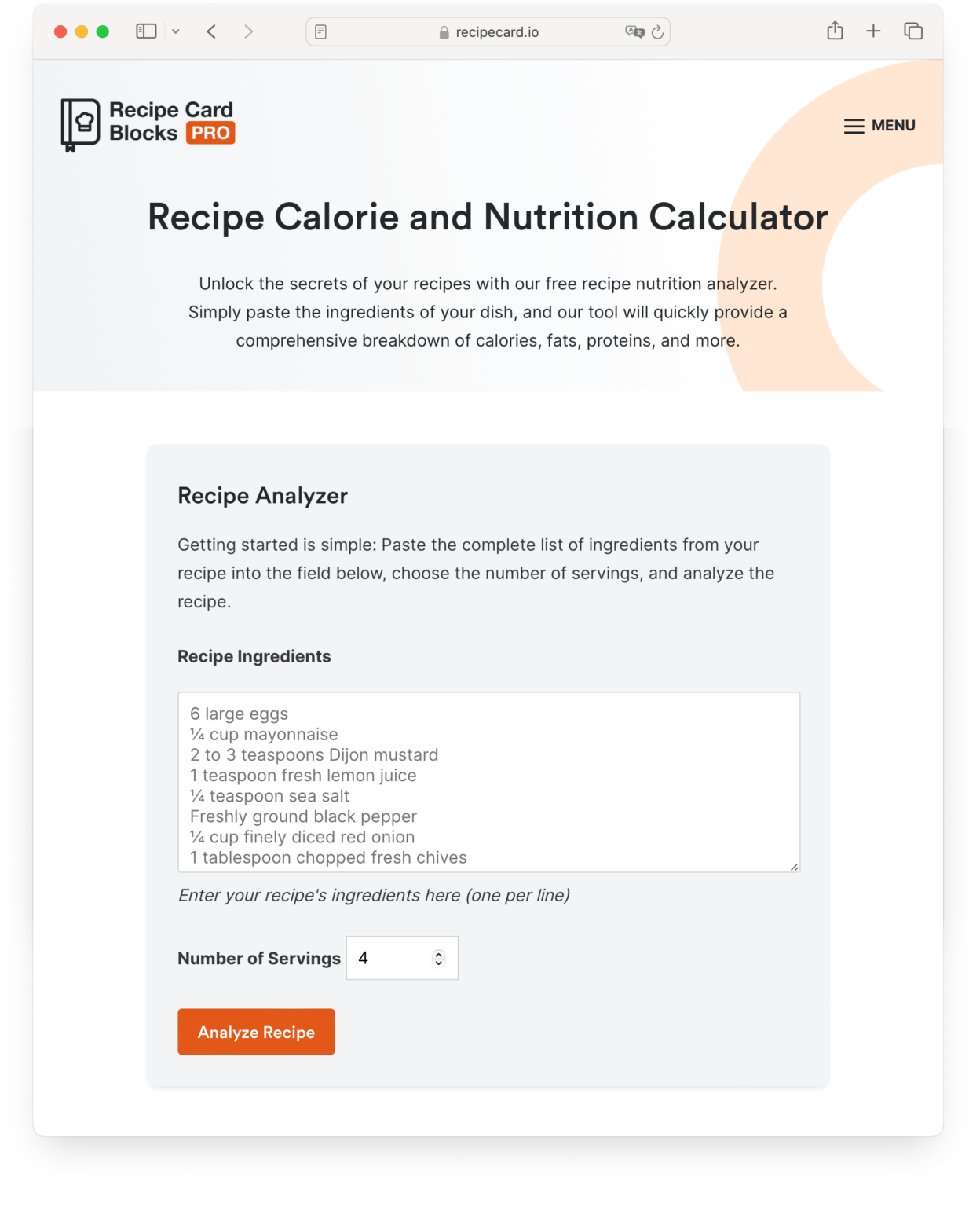 How to Calculate Calories in a Recipe
